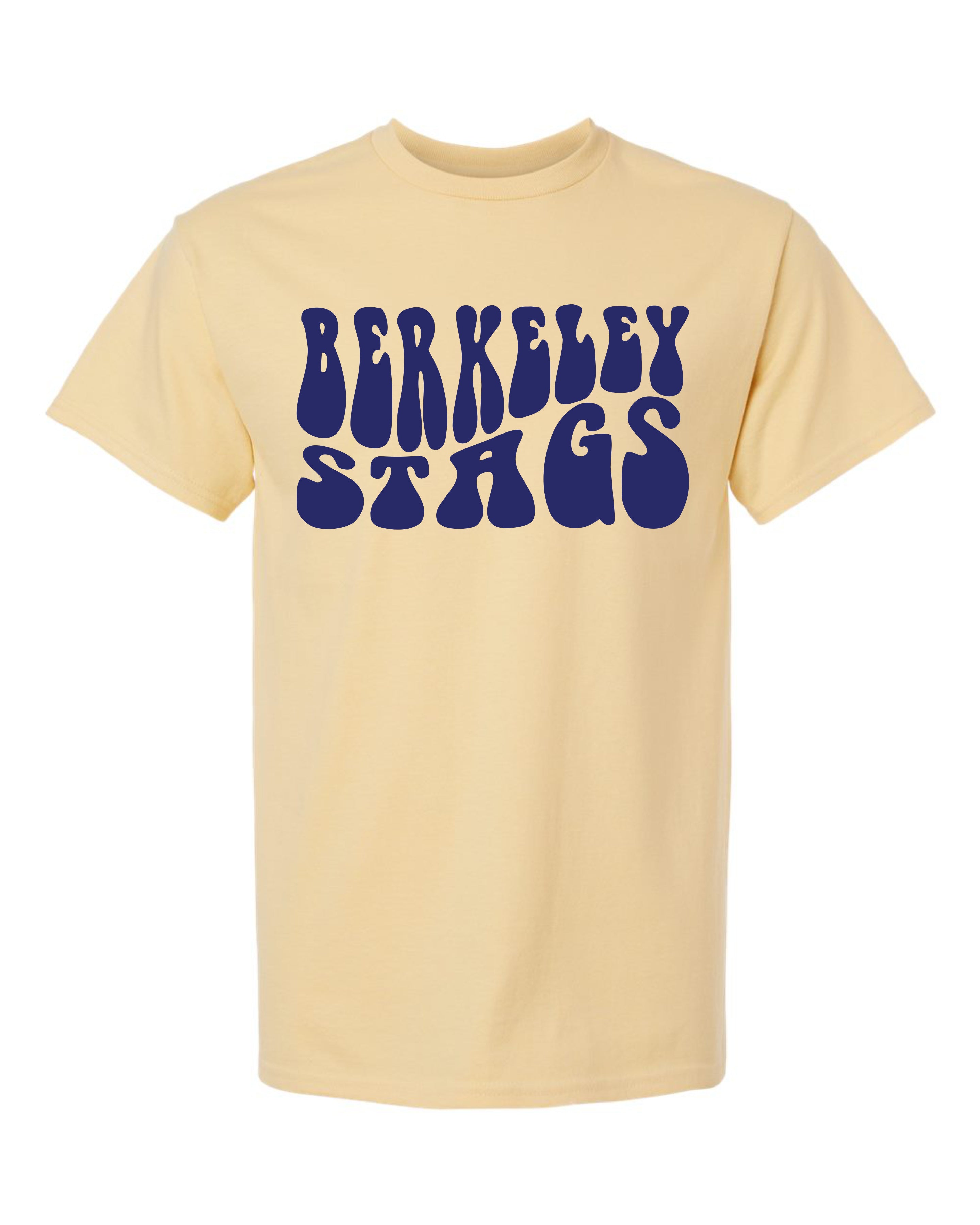Berkeley Stags Design D Short Sleeve – Black Dog Prints