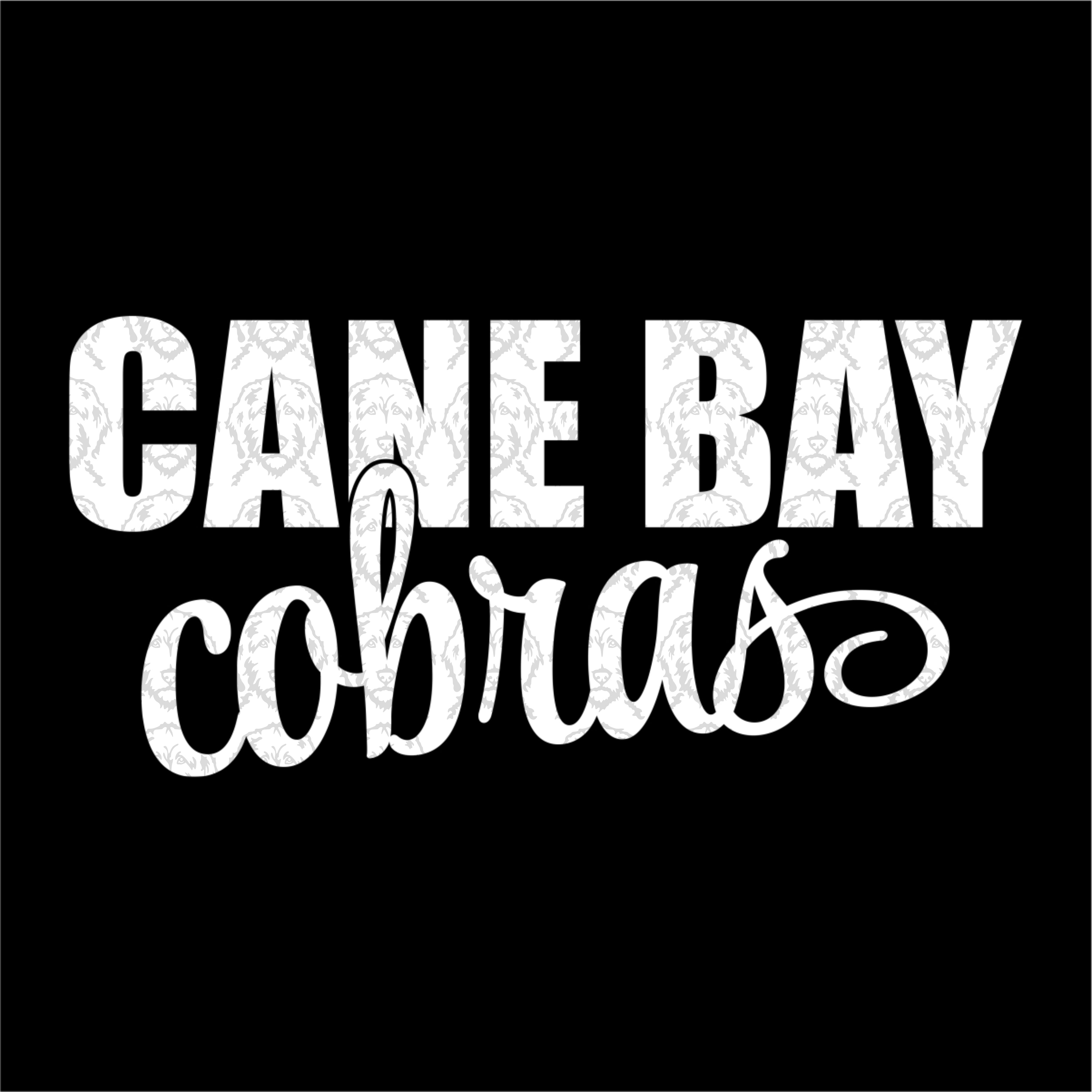 Cane Bay Cobras Design C Hoodie – Black Dog Prints